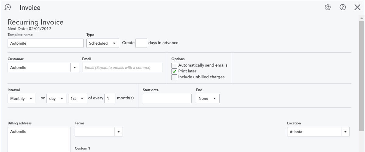 Read this before using Recurring Invoices in QuickBooks - Recur360