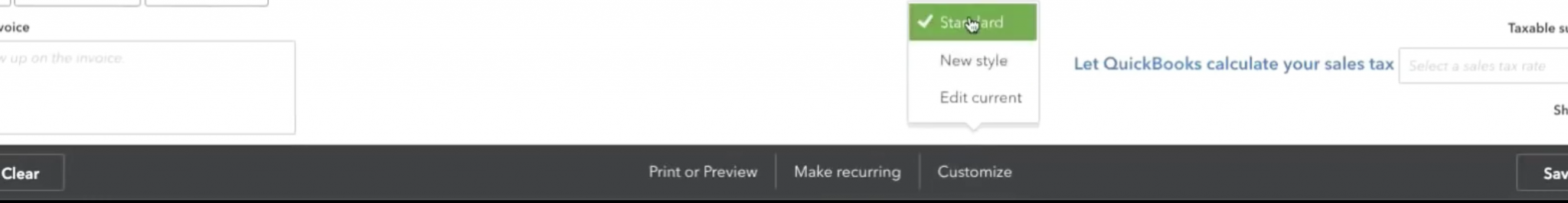 How Do I Change The Invoice Layout In QuickBooks Online - Recur360